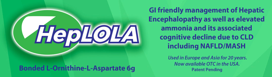 HepLOLA is 6g Bonded LOLA for the management of hepatic encephalopathy
